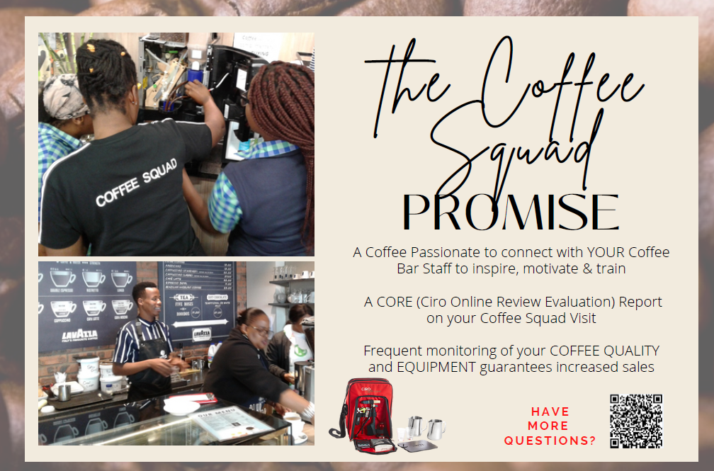 Ciro officially launches the Coffee Squad! | Ciro